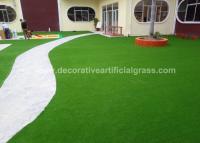 China Realistic Decorative Simulation Grass Lawn 50mm For Home Garden Yard 2*25m / Roll for sale