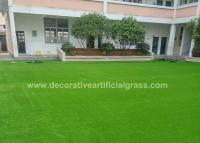 China Realistic Decorative Simulation Grass Lawn 50mm For Home Garden Yard 2*25m / Roll for sale
