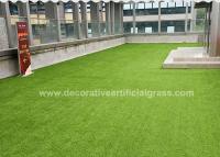 China UVproof Decorative Fake Grass Lawn High Density PE + PP 30mm Geen For Rooftop for sale