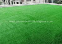 China UVproof Decorative Fake Grass Lawn High Density PE + PP 30mm Geen For Rooftop for sale