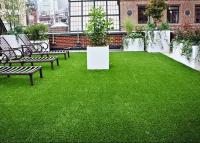 China UVproof Decorative Fake Grass Lawn High Density PE + PP 30mm Geen For Rooftop for sale