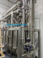 China Pharmaceutical Multi Effect Distilled Water Equipment WFI Ro Machine Dialysis for sale