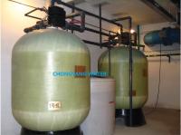 China Carbon Steel Boiler Feed Water Treatment System With CNP Grundfos Pump for sale