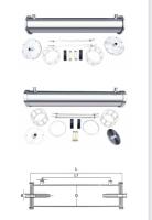 China Stainless Steel RO Membrane Housing Reverse Osmosis Pressure Vessels For UF NF MF Membrane for sale