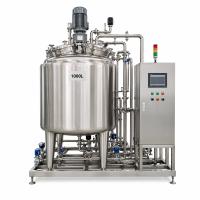 China GMP Solution Preparation System 1000L with SS316L Mixing Tank (Automatic PLC Control, CIP Ready) for sale