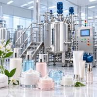 China 500L Cosmetic Mixing System with SS316L Tank and High Shear Homogenizer for sale