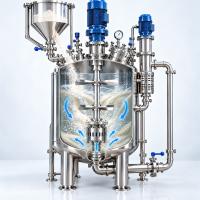 China 800L Powder Dissolving Mixing System with High Shear Mixer and SS316L Tank for sale