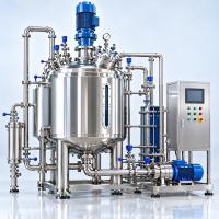 China 2000L Jacketed Liquid Mixing System with Heating and Cooling Temperature Control for sale