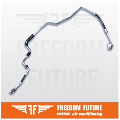 China Golf Touran 1K0820741S Discharge Aluminium Aircon Pipe Fits For 06-10 VW 2.0L for sale