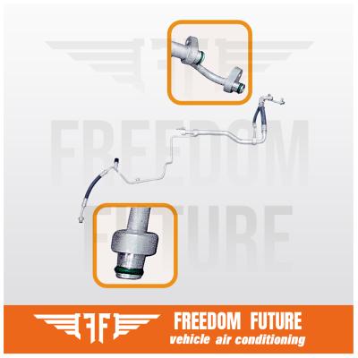 China Mercedes Benz Dis and Suc Pipeline Air Conditioning A1668300100 Fit For ML350 GL350 2012-2014 for sale