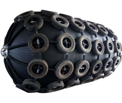 China Net Type Floating Air Rubber Fender 50kPa Ship To Ship Berting for sale