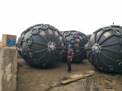China Inflatable Marine Pneumatic Rubber Fender 2m X 3.5m for sale