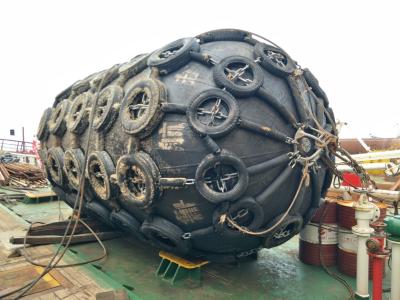 China Floating Berthing Nylon Rubber Pneumatic Marine Fender for sale