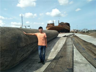 China Rubber Ship Launching Airbags for sale