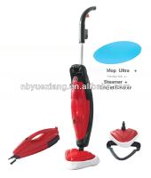 China 1500W 220-240V 50Hz Ultra Steam Mop with 700ml Water Tank and 11 Accessories for sale