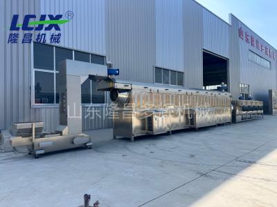 China Fully Auto Rotary Drum Roaster Machine Corrosion Resistant For Sesame Corn Seed for sale