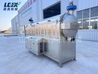 China Electromagnetic Heating Continuous Roasting Machine Cashew Nut Roasting Line for sale
