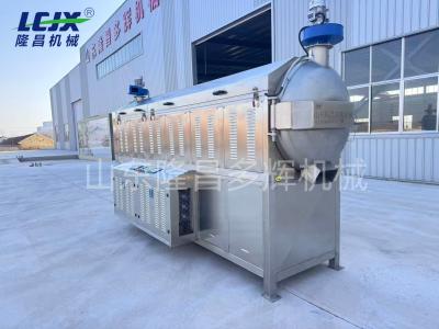 China Electromagnetic Heating Continuous Roasting Machine Cashew Nut Roasting Line for sale