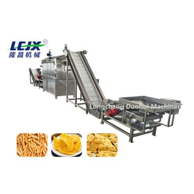 China Touch Screen Puff Roasting Production Line Temperature Controlled Fully Automatic for sale