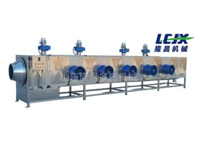 China Industrial Air Cooling Rotary Drum Cooler Fried Material Rapid Cooling Equipment for sale
