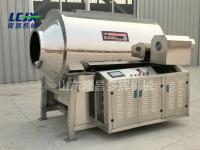 China Electromagnetic Roller Sesame Roasting Machine High Efficiency Sesame Seed Roaster for sale