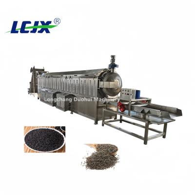 China Stainless Steel Automatic Sesame Roasting Machine Commercial Rotary Drum Roaster for sale