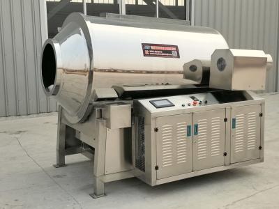China Stainless Steel Drum Roaster Chili Powder Cocoa Powder Flour Roasting Equipment for sale