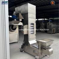 China Stainless Steel Food Grade Z Shape Elevator Food Particle Vertical Conveyor for sale