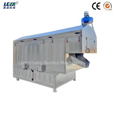 China Industrial Shrimp Sticks Potato Chips Prawn Crackers Puffed Snack Roaster Machine for sale