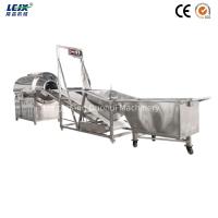 China Automatic Temperature Control Stainless Steel Sesame Roasting Machine with Adjustable Speed Mode for sale