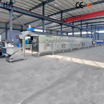 China Automatic Stainless Steel Nut Roasting Line with Infrared Temperature Sensor for sale