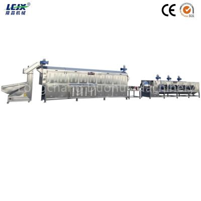 China 304 Stainless Steel Continuous Roasting Machine with Infrared Temperature Sensor and Automatic Control for Nut Processing for sale