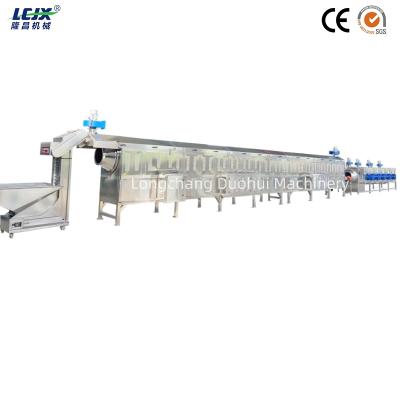 China 304 Stainless Steel Automatic Control Continuous Roasting Line with Infrared Temperature Sensor for sale