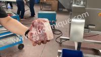 China Grinding Meat Chicken Meat Slicing Cutting Machine for Food Shop Frozen Pork Meat for sale