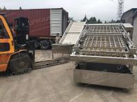 China 3600*2260*2200 mm Stainless Steel Prawn Peeling Machine for Quick and Shrimp Cleaning for sale