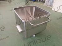 China Stainless Steel 304 Meat Cart for Restaurant and Durable Slaughter House Operations for sale
