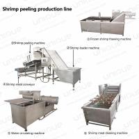 China 300 kg/h Capacity Shrimp Skin Peeling Machine with State-of-the-Art Cleaning System for sale