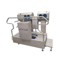 China Automatic Walk Through Boot Cleaning Station For Low Shoe Immersion Cleaning Type for sale