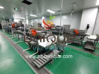 China Fruit and Vegetables Vegetable Salad Washing Line with 5000 KG Processing Efficiency for sale
