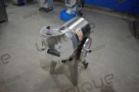 China Potato Chips Cutting Machine with 750*480*890 mm Size and Industrial Onion Slicer Cutter for sale