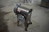 China Potato Chips Cutting Machine with 750*480*890 mm Size and Industrial Onion Slicer Cutter for sale