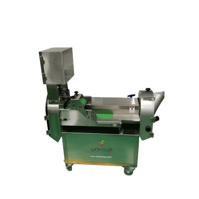China Video Technical Support Salad Vegetable Lettuce Slicer Cutting Machine 1300*580*1250 mm for sale