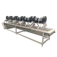 China Hot Air Roller Belt Mesh Conveyor High Pressure Fans Air Dryer for Fruit and Vegetable for sale