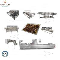 China Restaurant Palm Dates Washing Machine with Selecting Conveyor in Stainless Steel 304 for sale