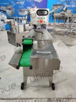 China 2.25 kw Multifunctional Vegetable Cutter for Cutting Leafy Vegetables on Conveyor Belt for sale