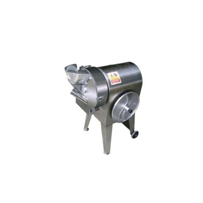 China Stainless Steel 304 Root Vegetable Potato Cutting Machine Machinery Vegetables Cutter Slicer 0.75kw for sale