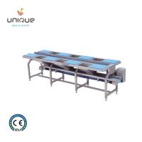 China Stainless Steel Vegetable Sorting Table and Conveyors Vegetable Preparation Table 0.74 kW for sale