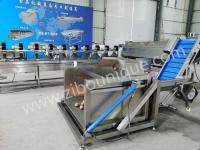 China 304 Stainless Steel Automatic Hydraulic Bin Dumper for Loading Fruit and Vegetables for sale