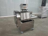 China Cut Leafy Vegetables Industrial Automatic Cabbage Slicer Coleslaw Kimchi Cutting Machine for sale