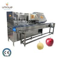 China Apple Peeler Head Pear Peeling Coring Cutting Machine with Video Technical Support for sale